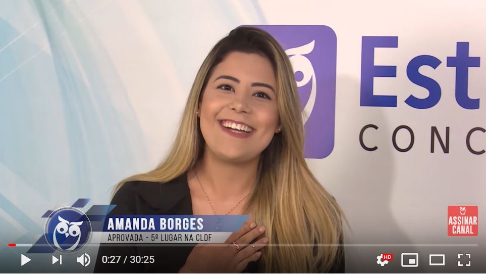 Aprovada no Concurso CLDF: Entrevista com Amanda Borges