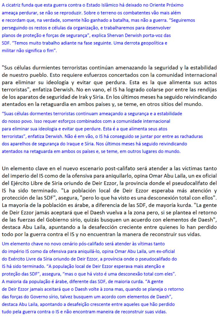 ESPANHOL – Projeto 50 textos – Texto 46/50