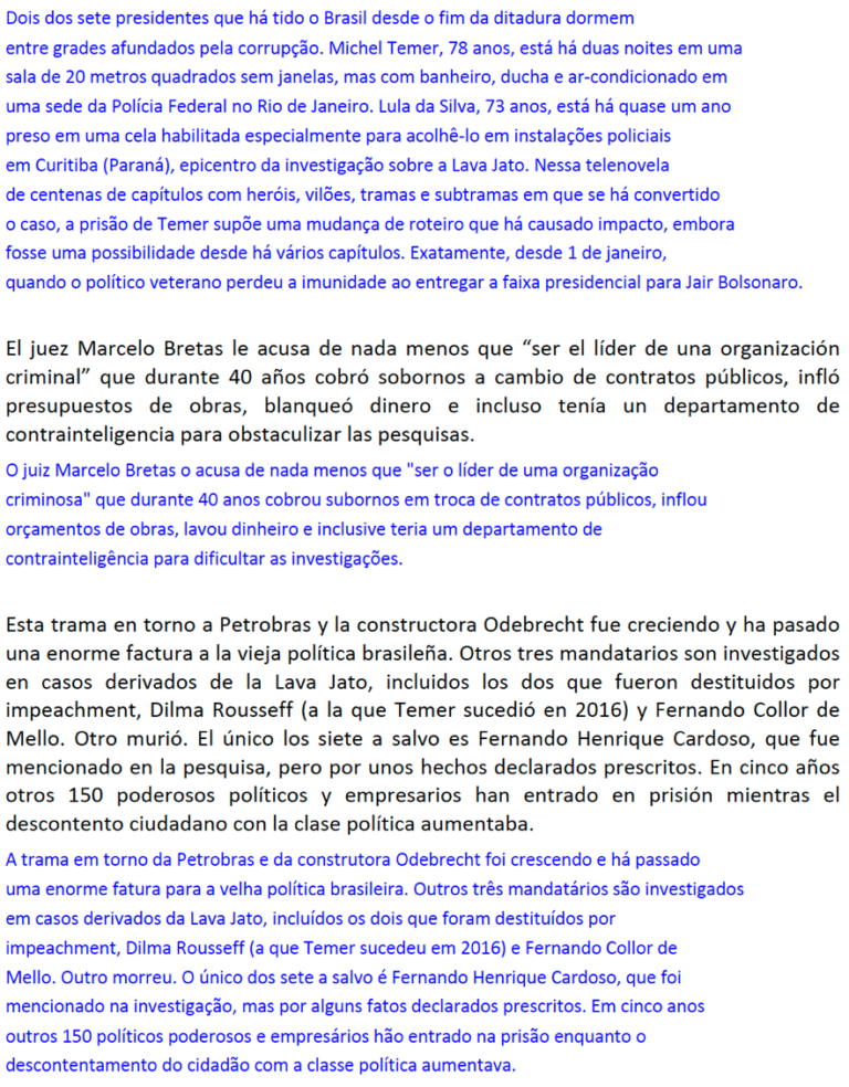 ESPANHOL – Projeto 50 textos – Texto 48/50