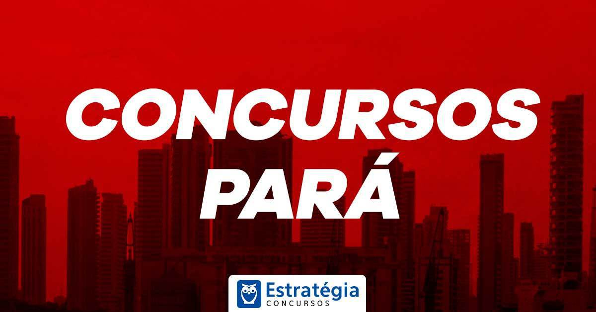 Licitação retomada para escolha de banca do Concurso PM PA e Concurso PC PA Licitação retomada para escolha de banca do Concurso PM PA e Concurso PC PA