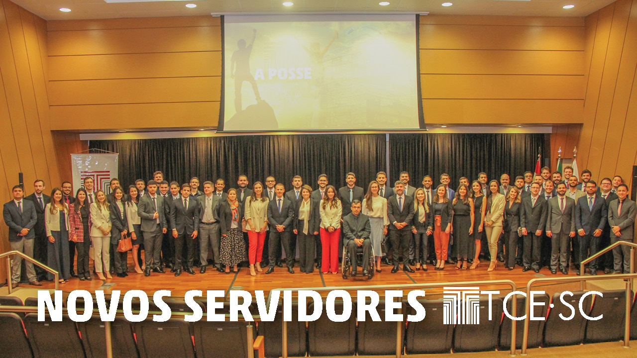 Concurso TCE SC: 62 aprovados são empossados; veja aqui!