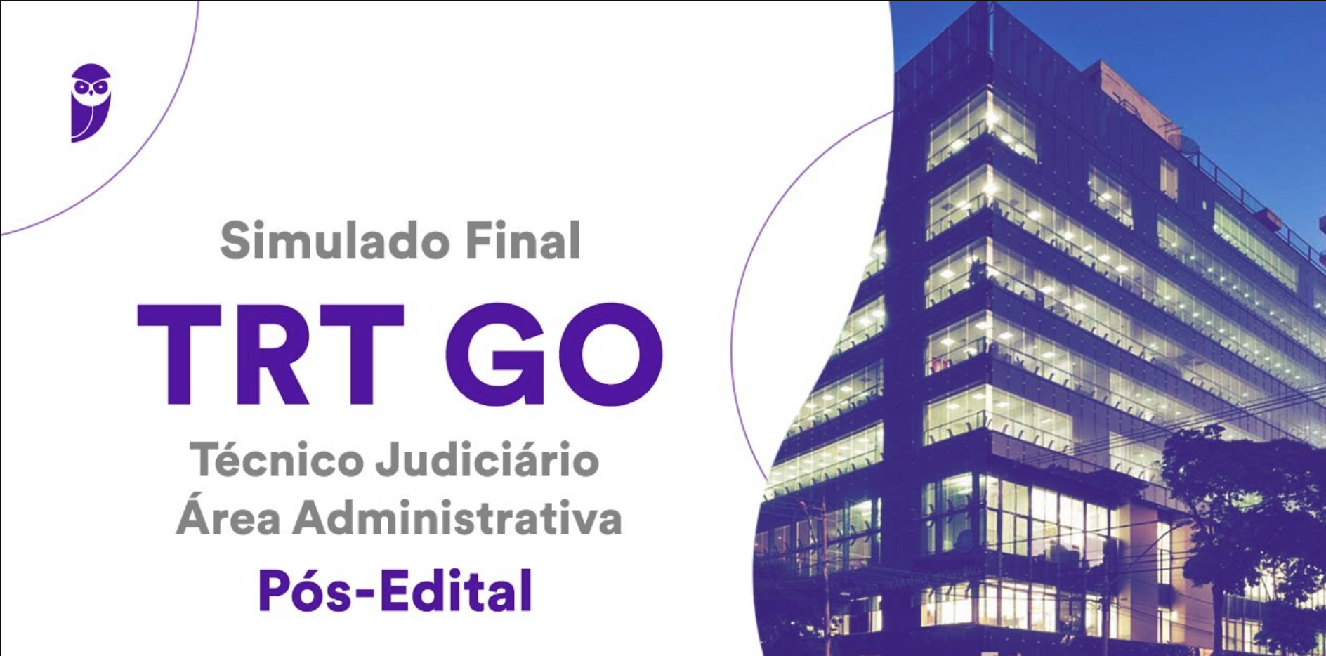 Simulado final TRT GO: Técnico Judiciário - Área Administrativa