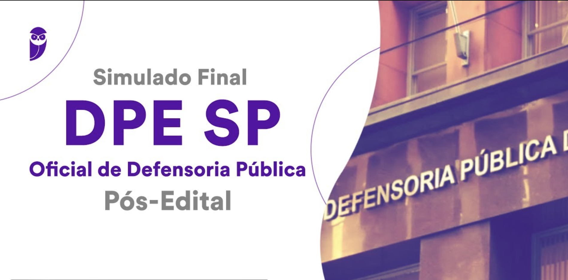 Simulado final DPE SP: oficial de Defensoria Pública